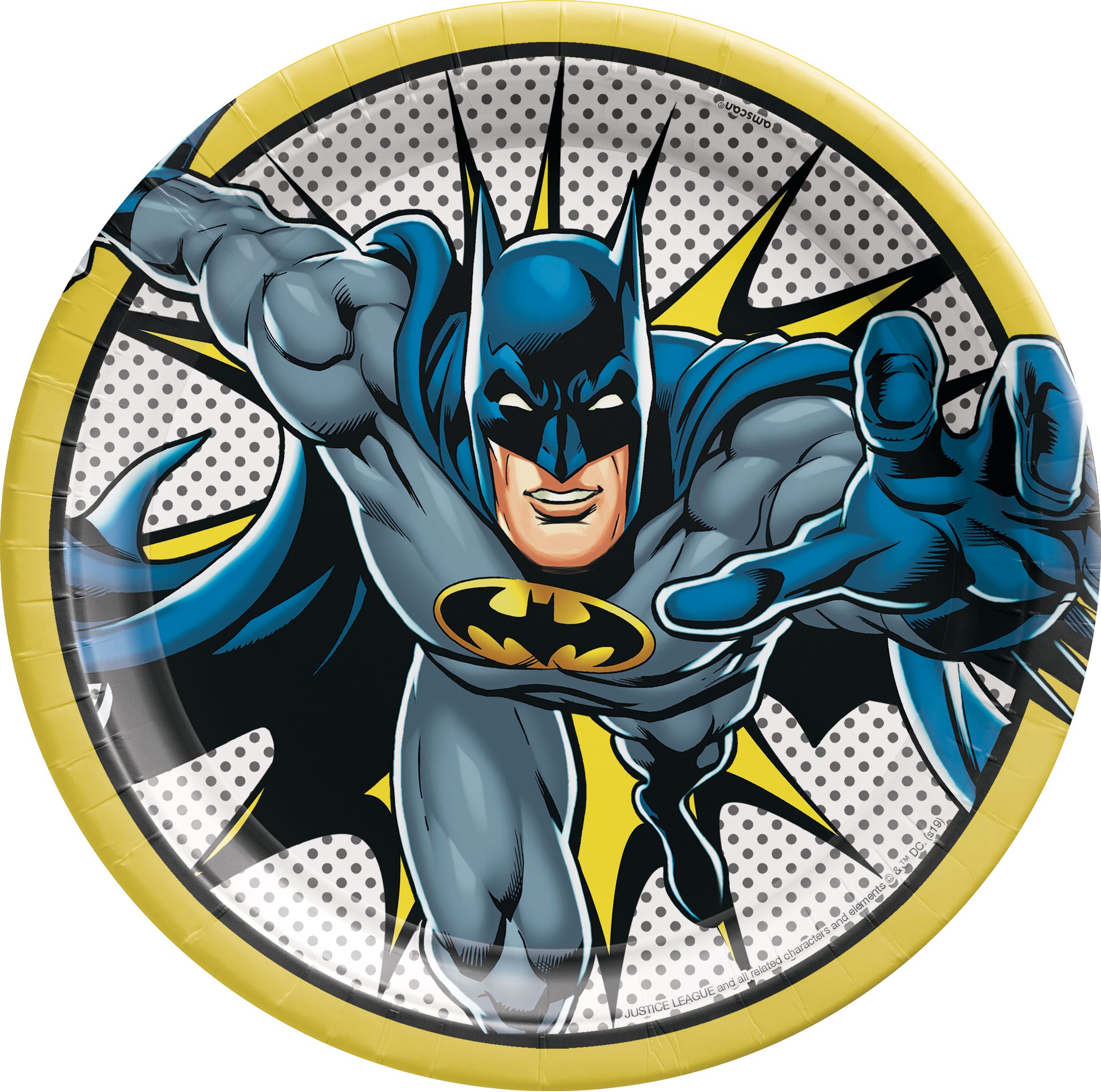 Assiettes à dîner pour fête d'anniversaire, La Ligue des Justiciers ...