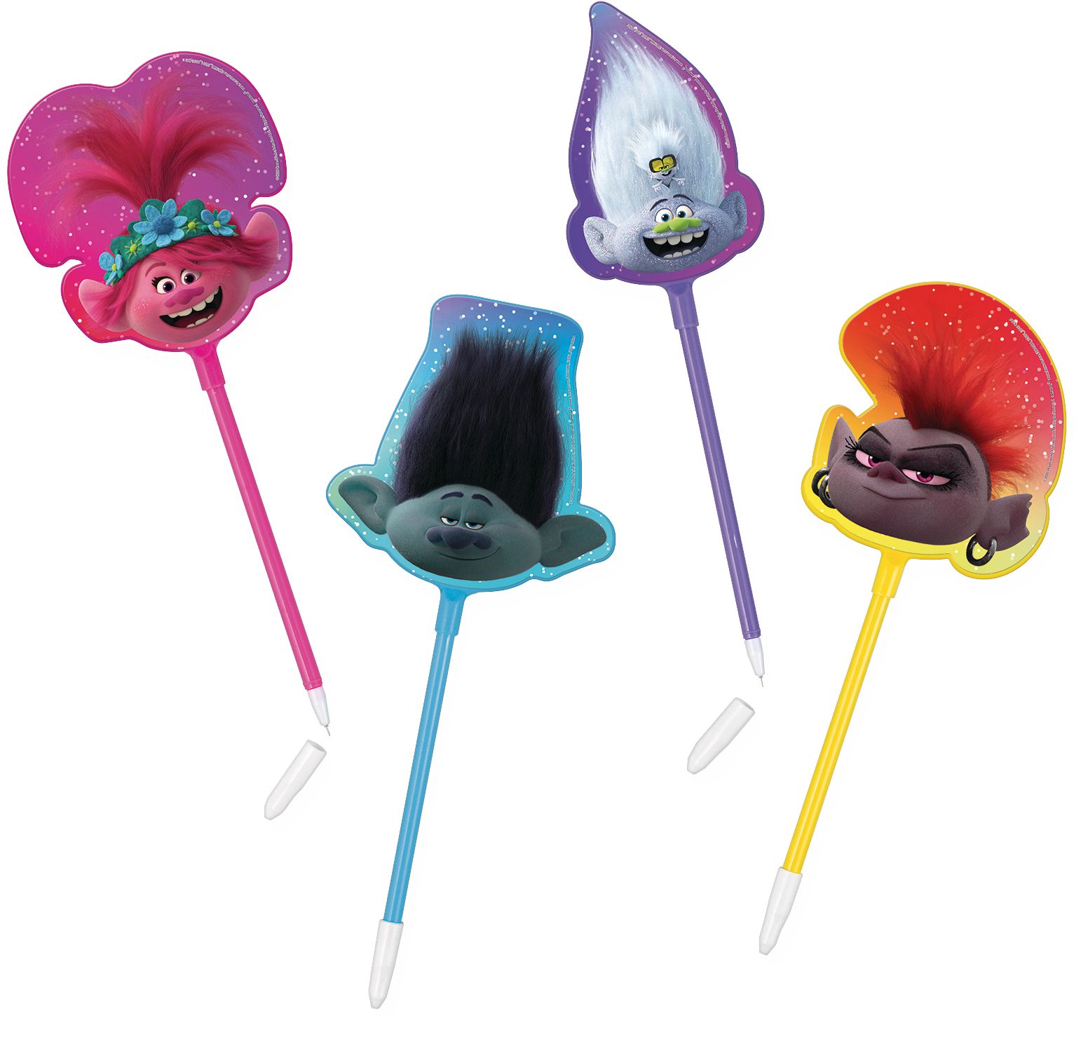 Trolls World Tour Pens for Birthday Party Favours, 8-pk | Party City