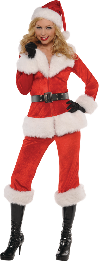 Adult Sexy Santa Babe Costume Party City