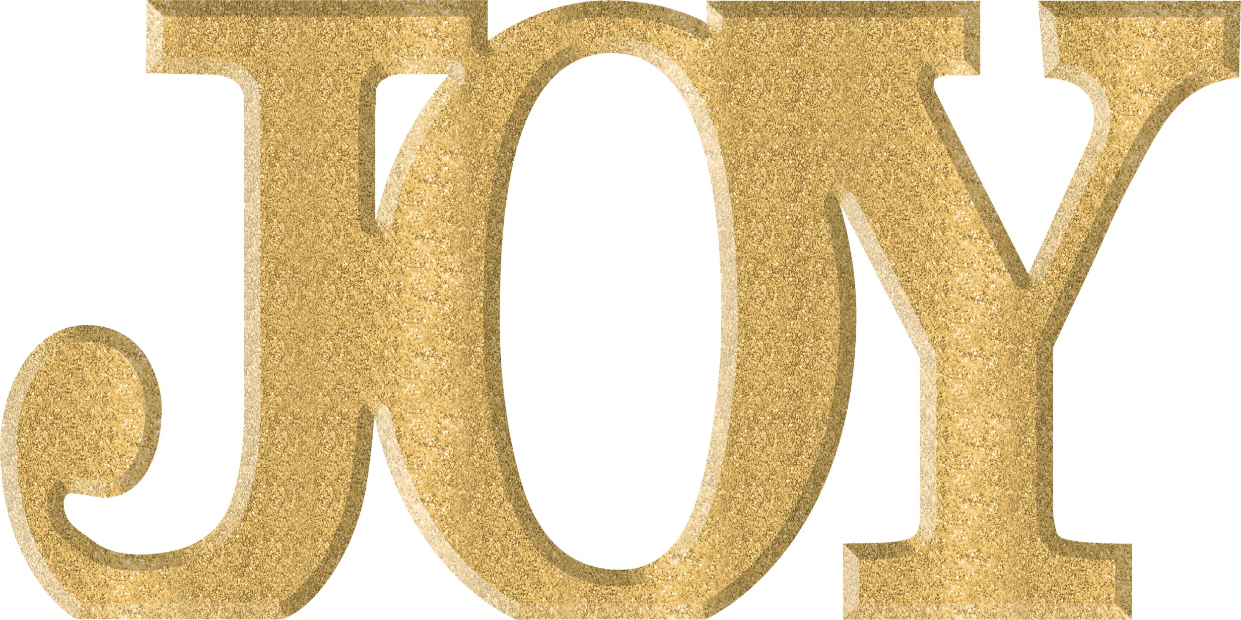 Glitter Gold Joy Sign | Party City
