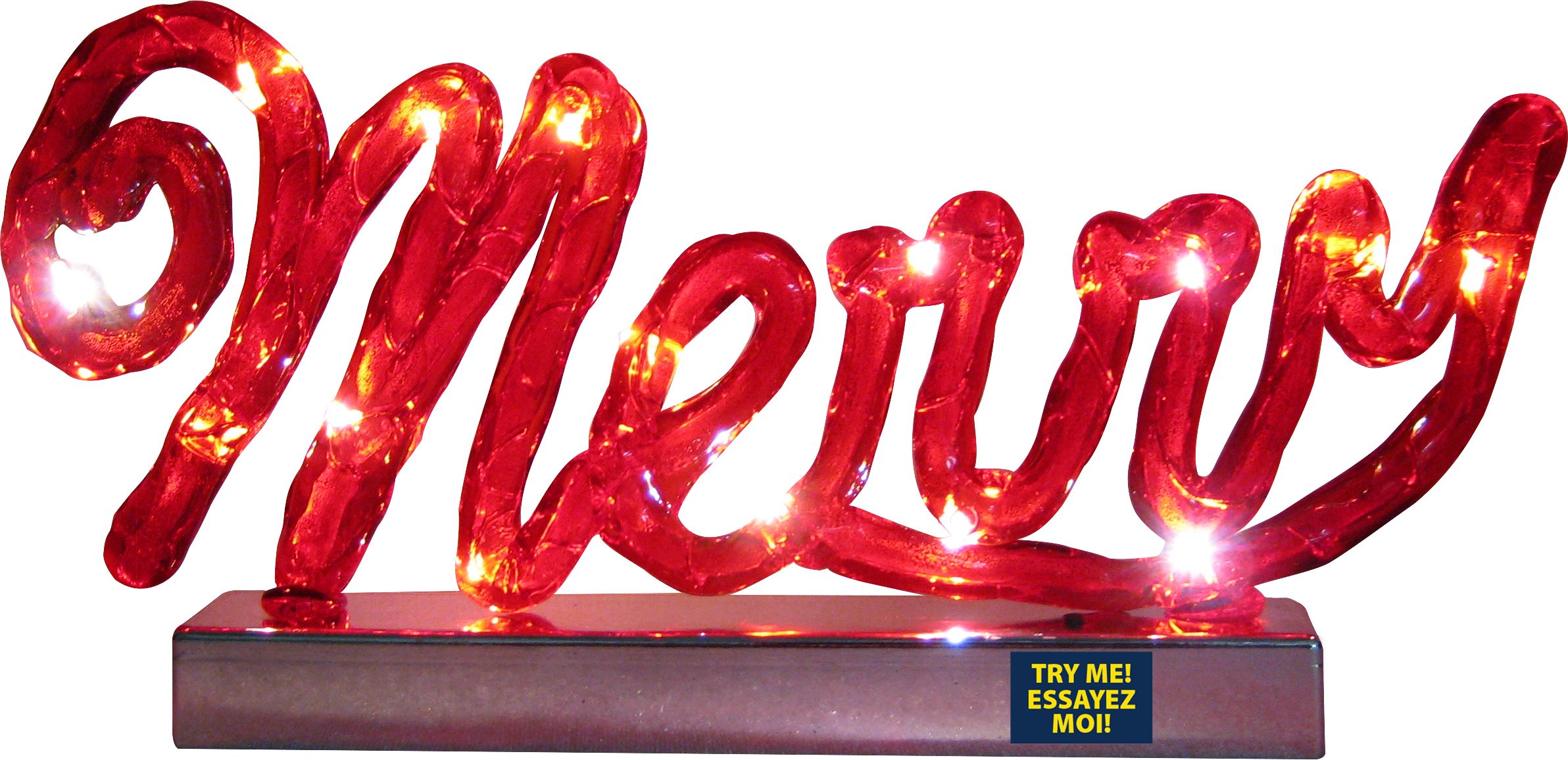 Light-Up Merry Sign | Party City