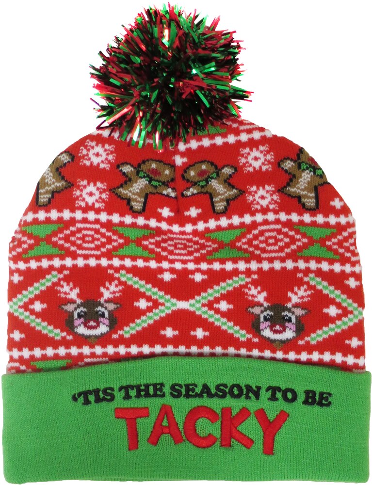 Tacky Christmas Beanie | Party City