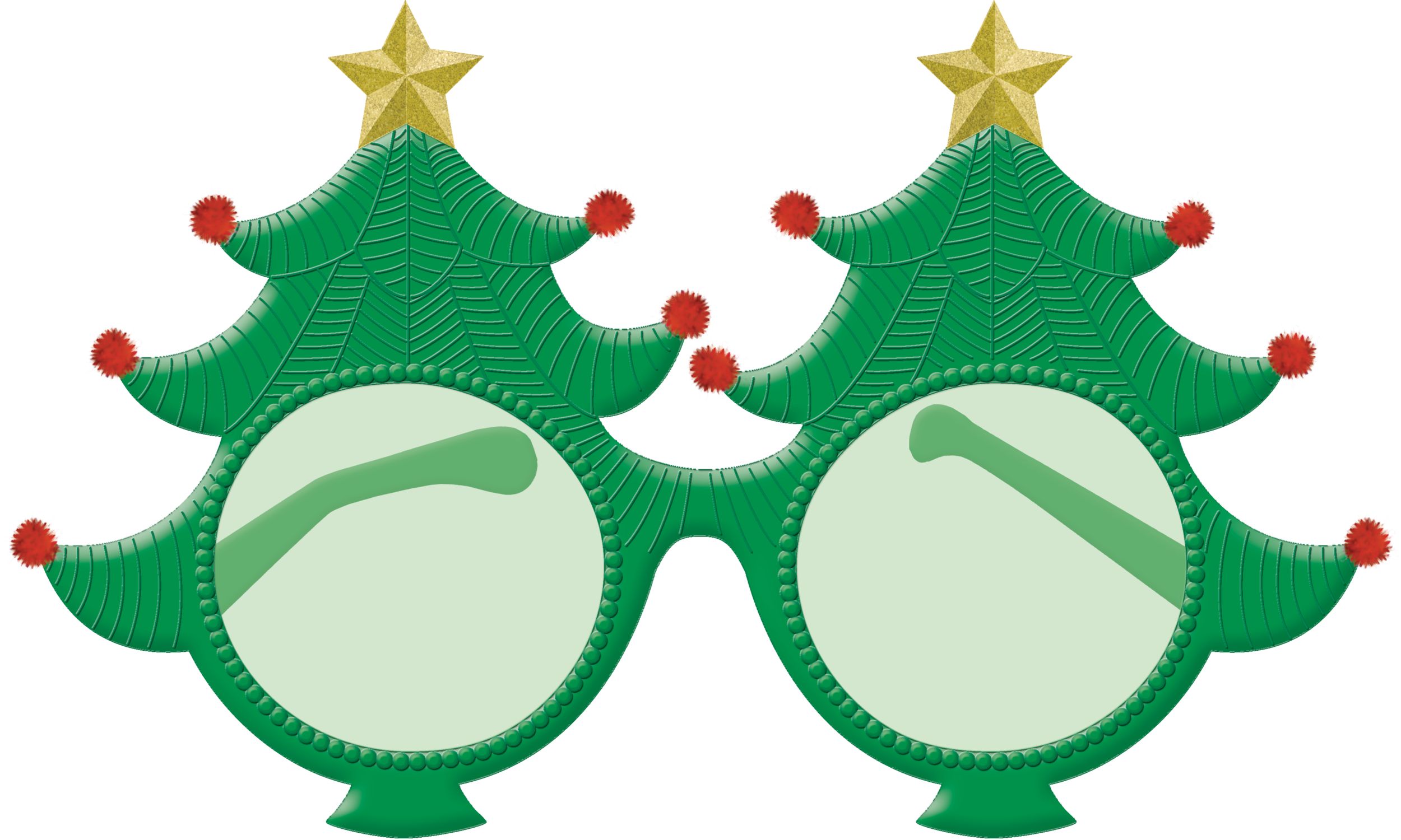 Christmas Tree Glasses | Party City