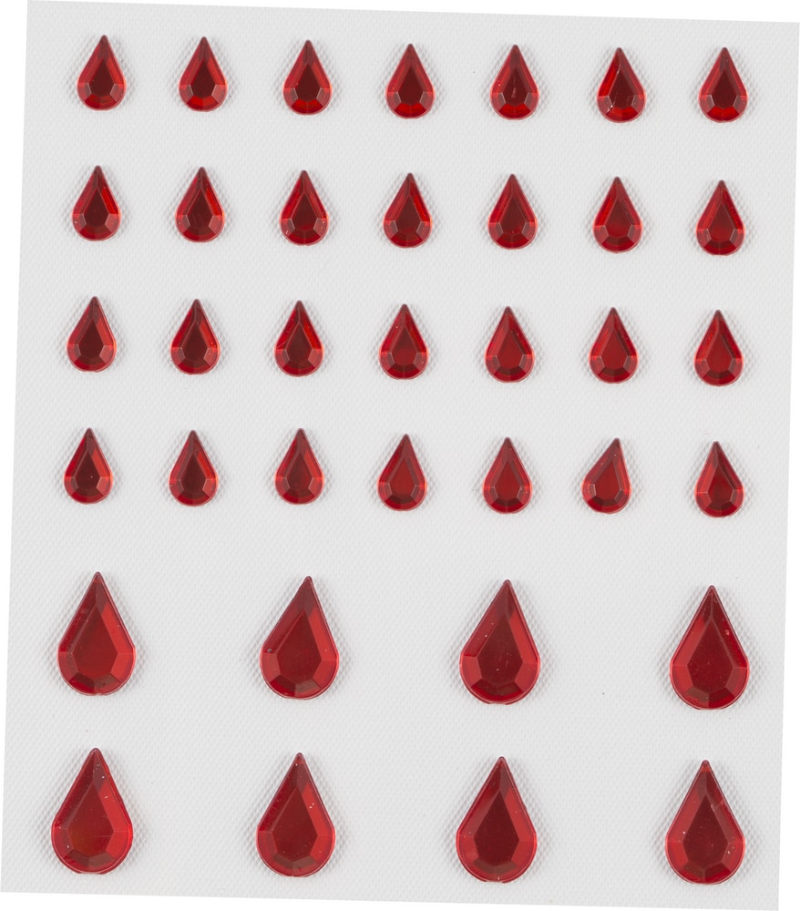 Blood Drop Body Jewelry, 36-pc | Party City