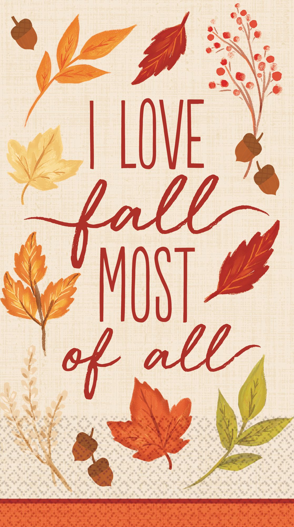 Fall Foliage Guest Paper Towels, 16-pk | Party City