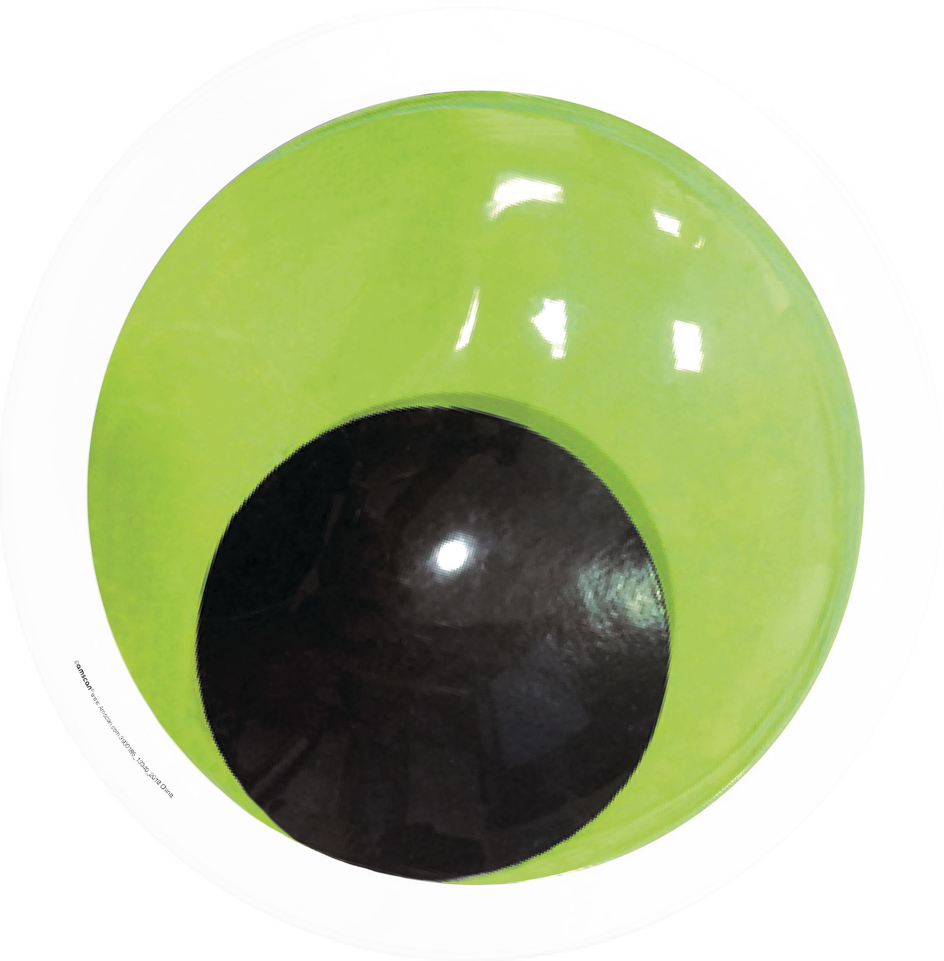 Giant Googly Eye Favours, Green, 9-in, 2-pk, for Halloween | Party City