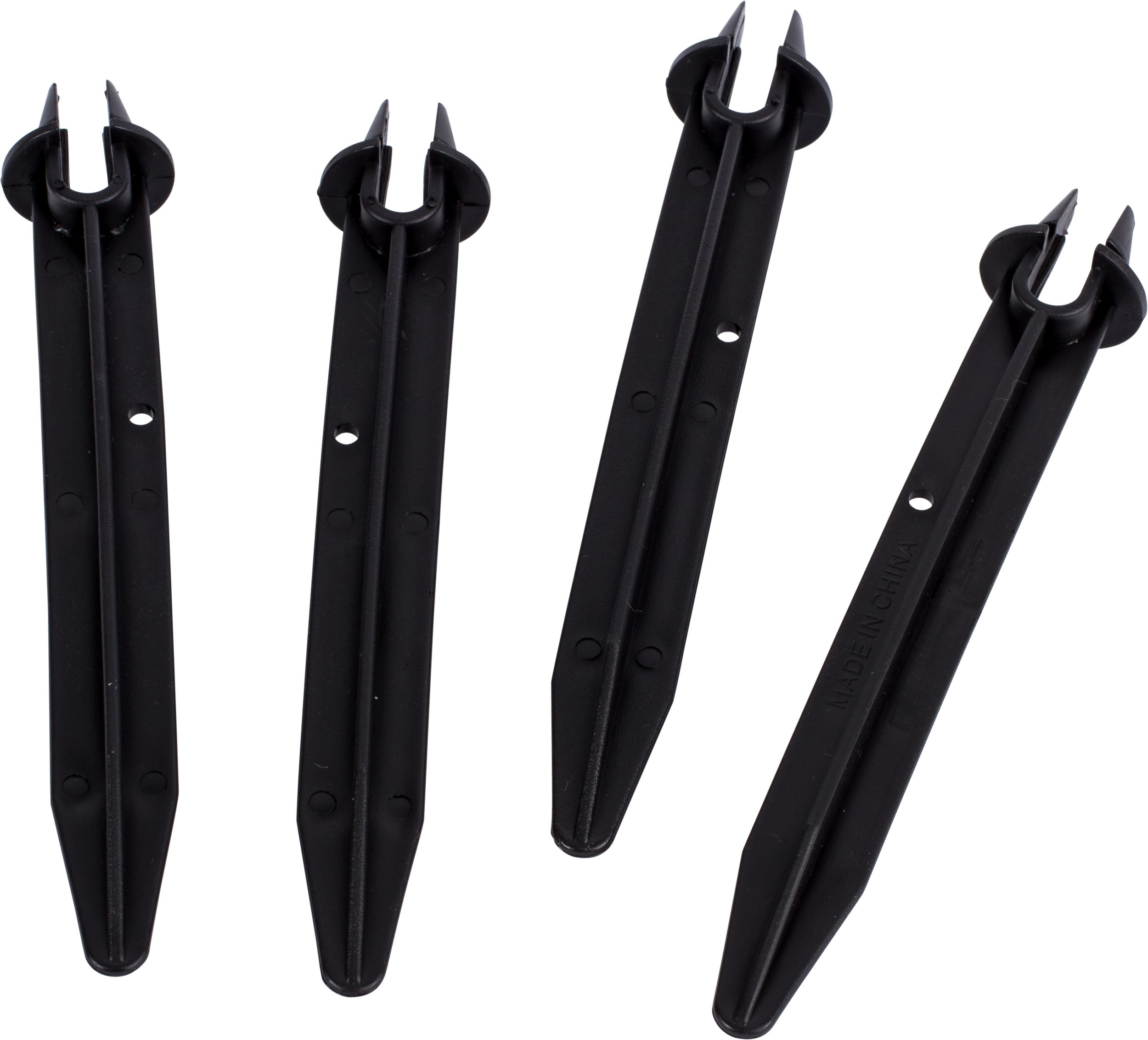 Skeleton Plastic Lawn Yard Stake Props, White, 16-in, 12-pk, Outdoor ...