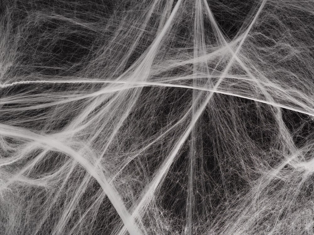 Super Giant Stretchy Spider Web Prop, White, 4.24-oz, Indoor/Outdoor ...