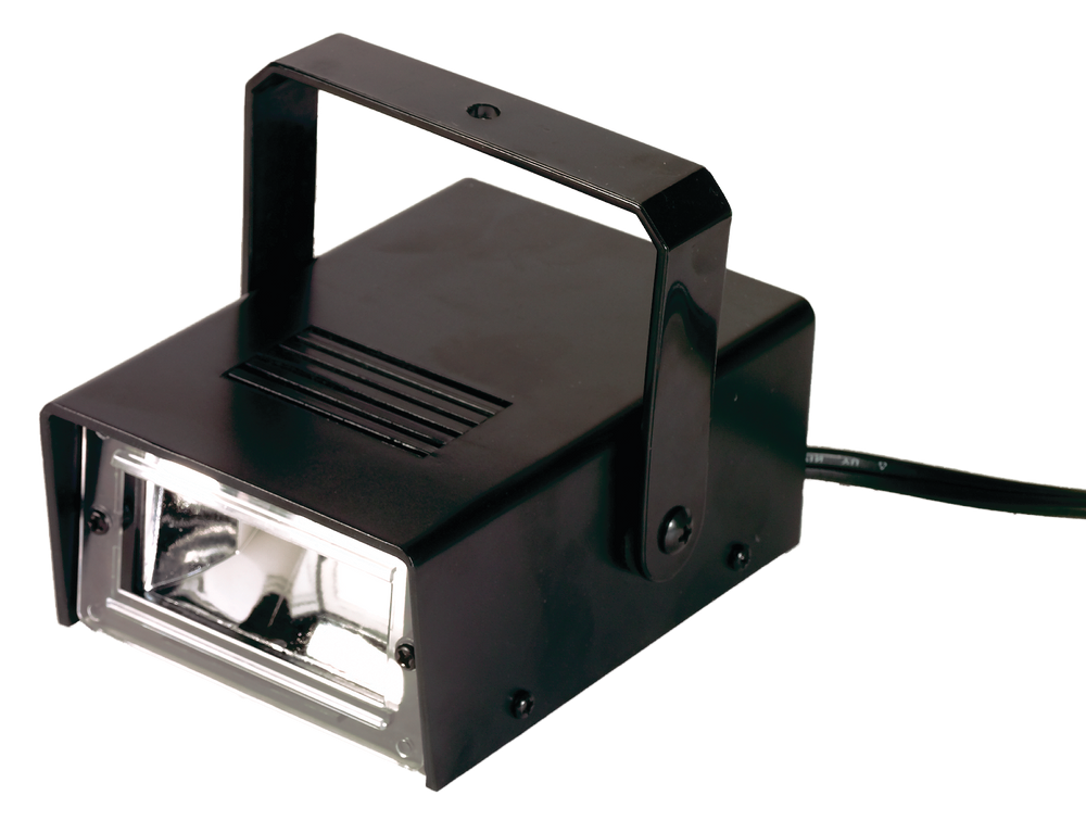 LED Strobe Light with Speed Control, Black, 3.5-in, Indoor/Outdoor ...