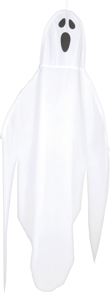 Ghost Giant Hanging Spooky Prop, White, 7-ft, Indoor/Outdoor Decoration ...