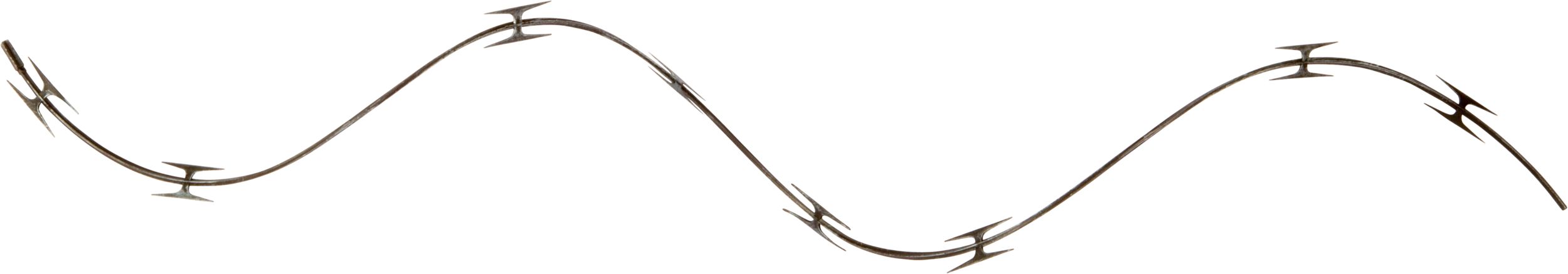 Plastic Barbed Razor Wire, Silver, 40-in, 5-pk, Indoor/Outdoor ...