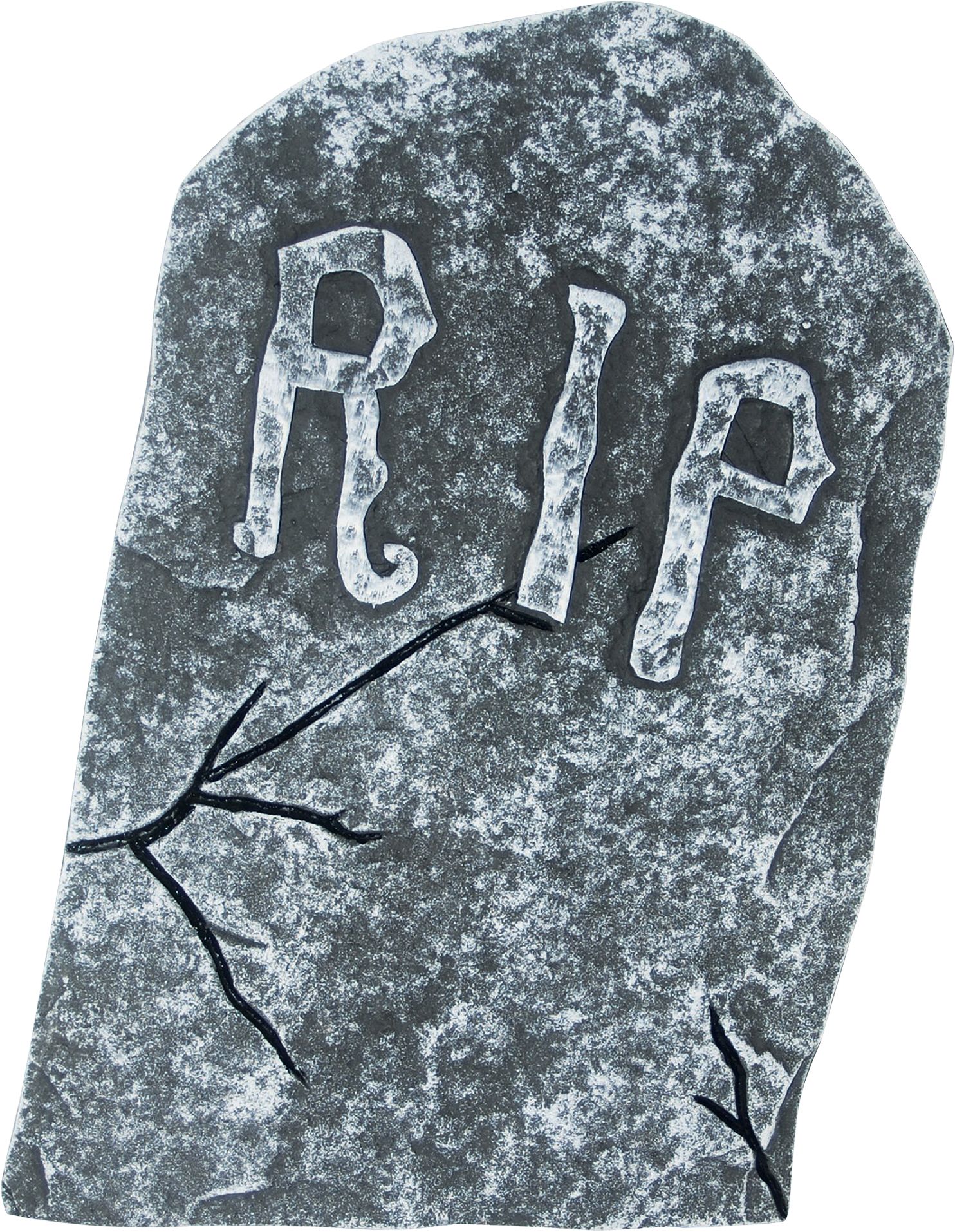 "RIP" Graveyard Tombstone with Stakes, Grey, 13.5-in, 3-pk, Outdoor ...