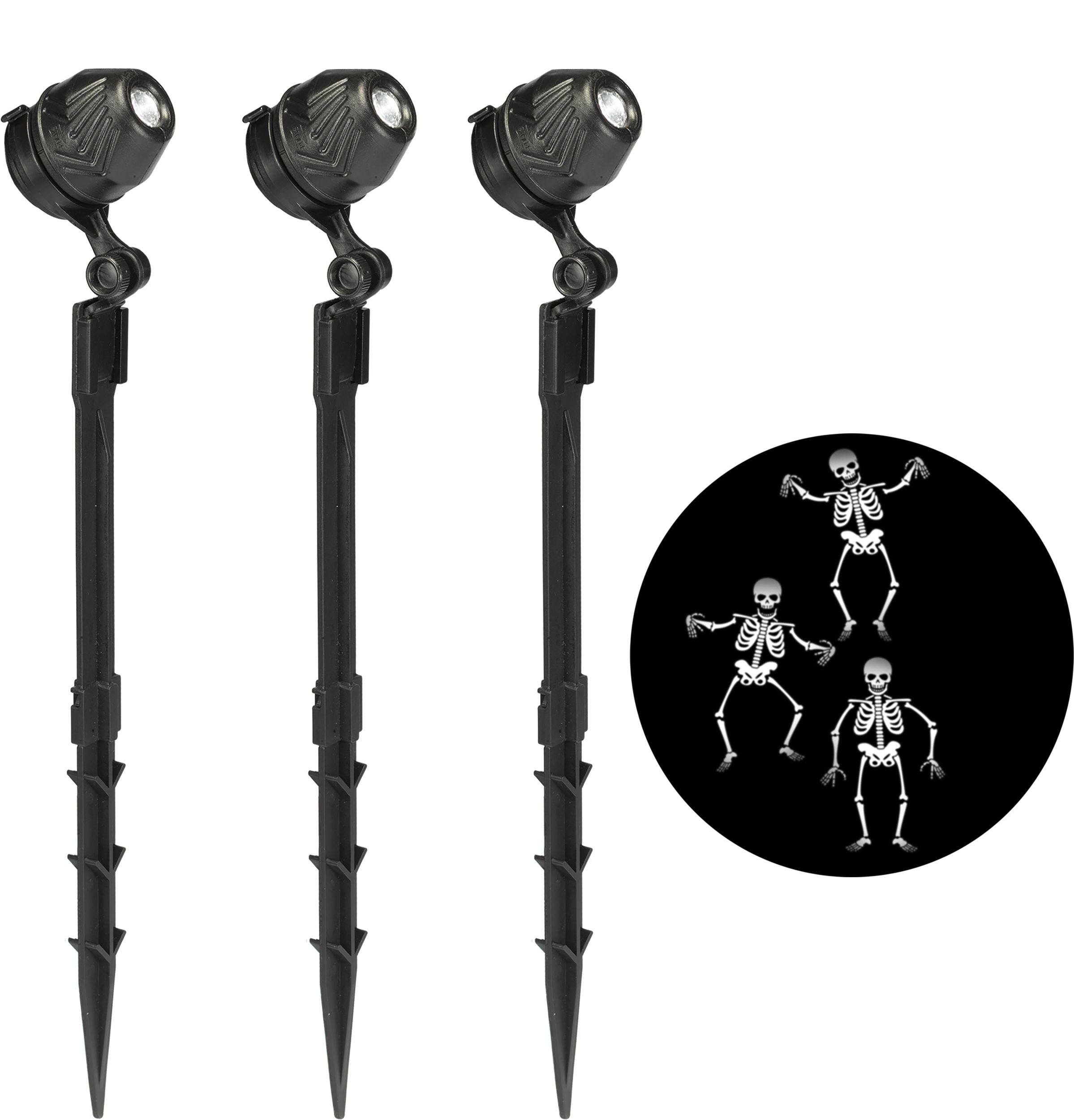 Skeleton Projectors, 3-pc | Party City