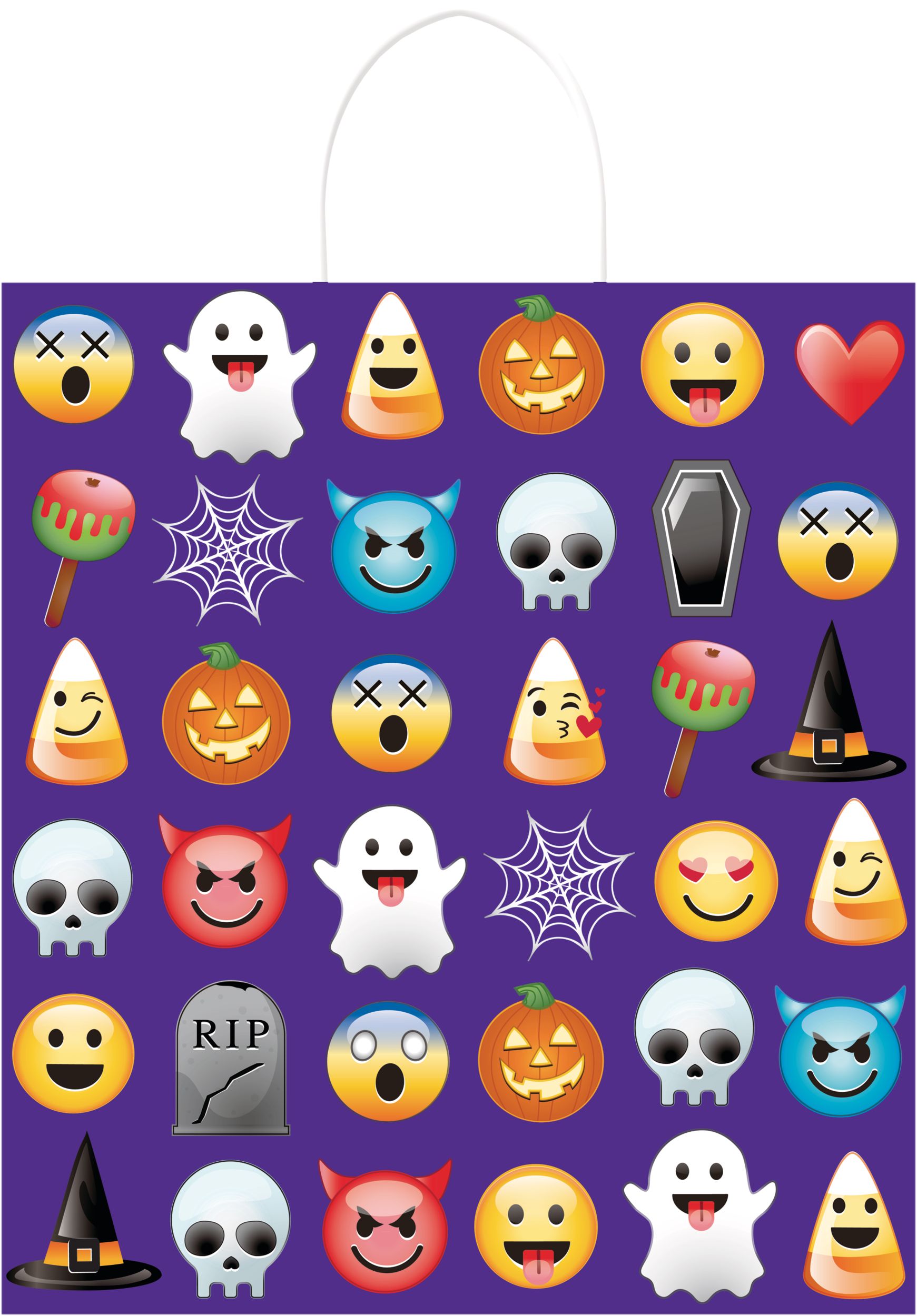 Smiley Trick-or-Treat Bag | Party City