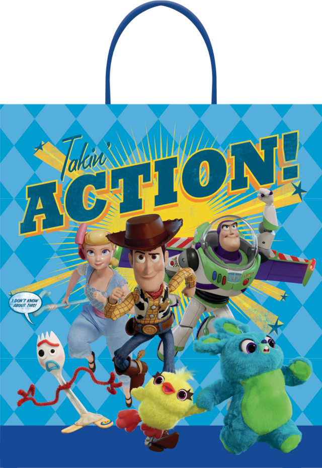 Disney Pixar Toy Story "Takin' Action" Woody/Buzz/Bo Peep Plastic Treat ...