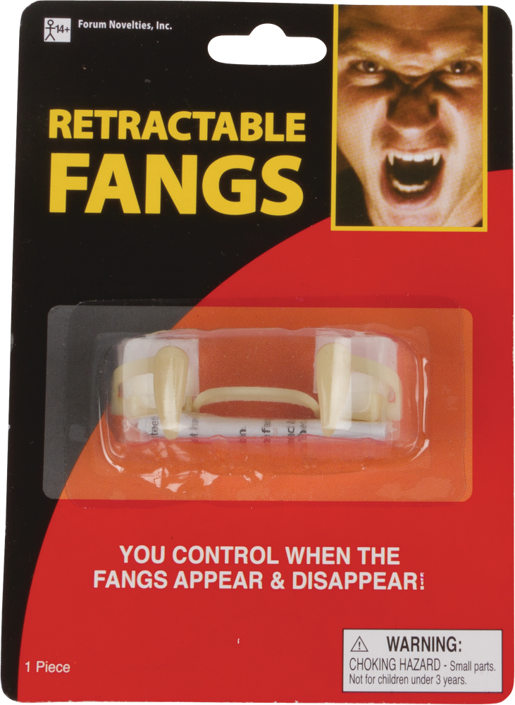 Retractable Fangs Halloween Makeup | Party City