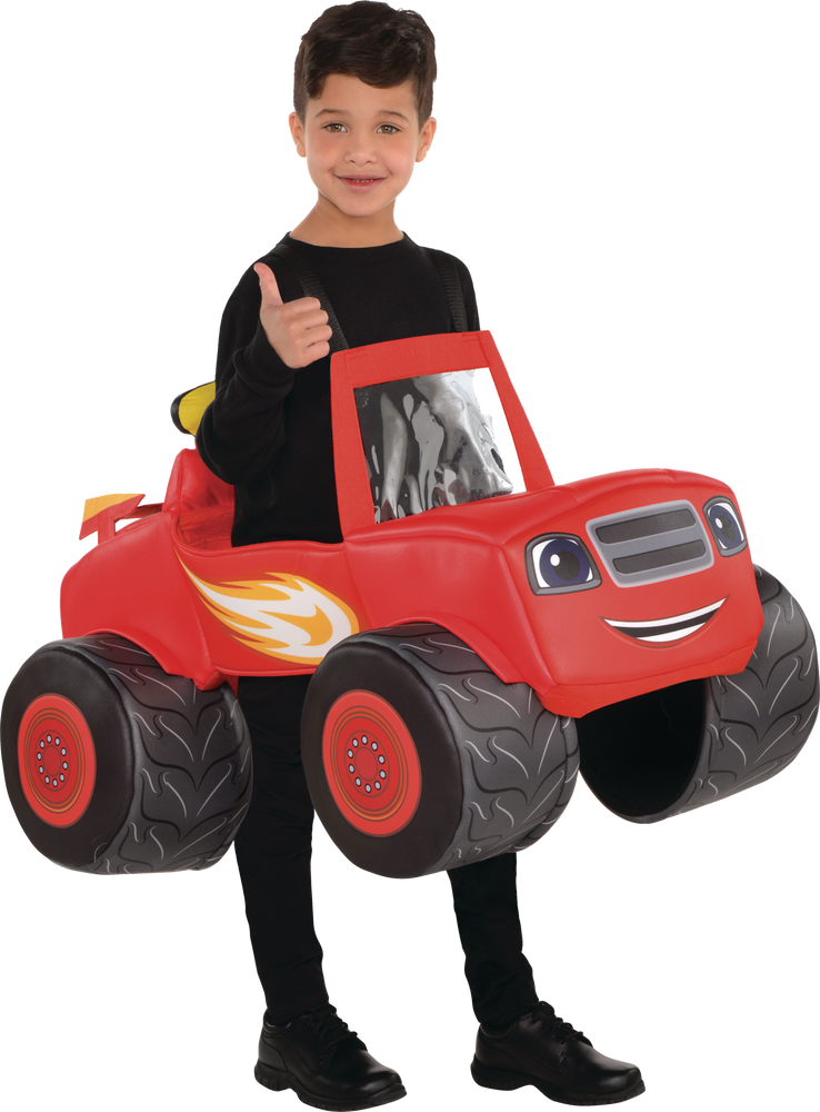 Kids' Car Red Tunic Halloween Costume, Assorted Sizes | Party City