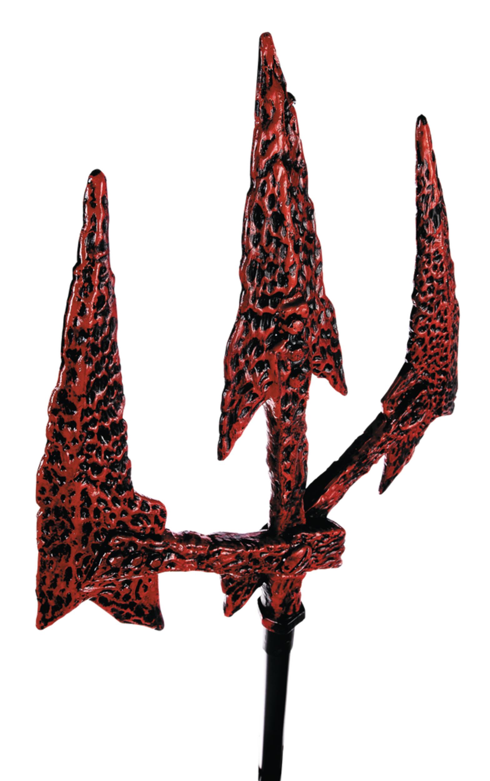Devil Snake Pitchfork Weapon, Red/Black, 48-in, Wearable Costume Prop ...