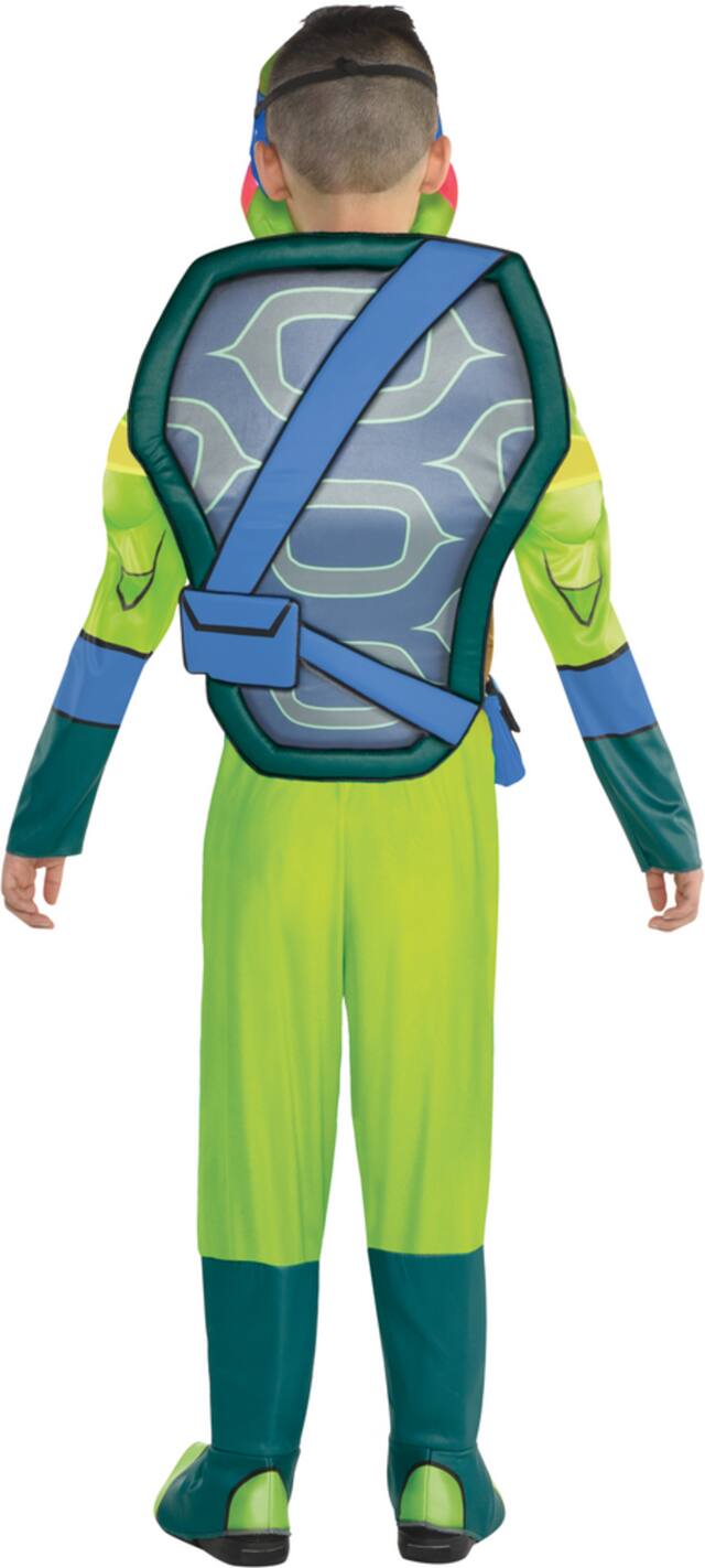 Kids' Teenage Mutant Ninja Turtles Leonardo Green Padded Jumpsuit with ...