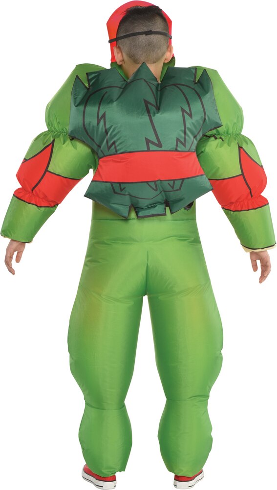 Kids' Teenage Mutant Ninja Turtles Raphael Green Inflatable with Mask ...