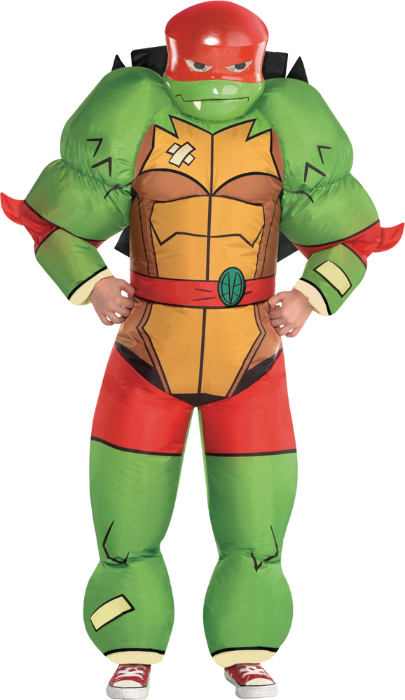 Kids' Teenage Mutant Ninja Turtles Raphael Green Inflatable with Mask ...