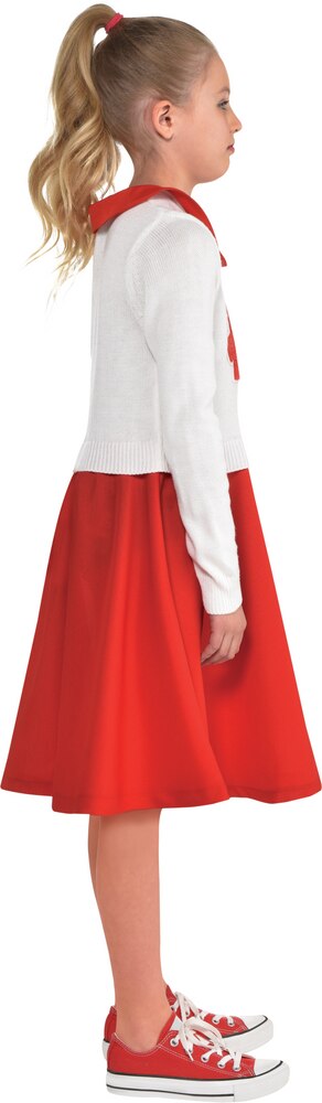 Kids' Grease Red/White Rydell High Cheerleader Uniform Halloween ...