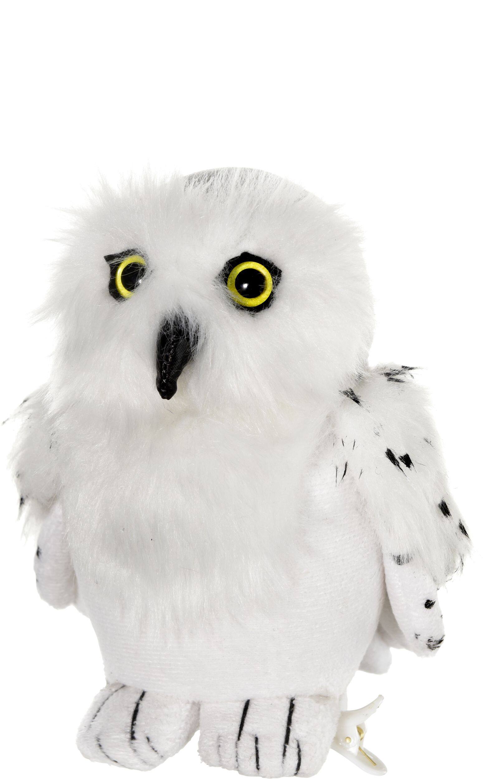 Harry Potter Hedwig Owl Plush Shoulder Clip-On, White, One Size ...