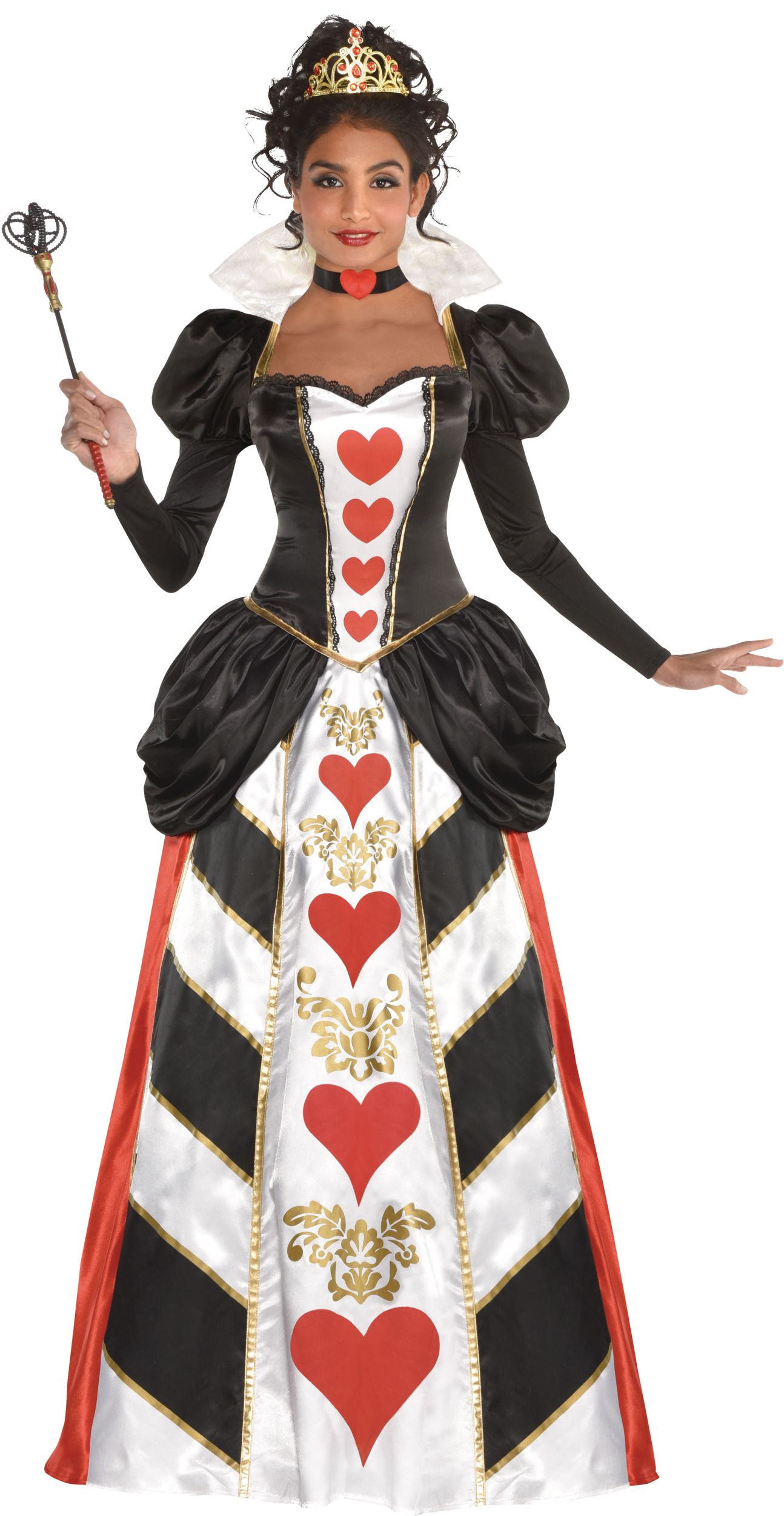 Costume de Reine rouge de Disney Alice au pays des merveilles pour ...