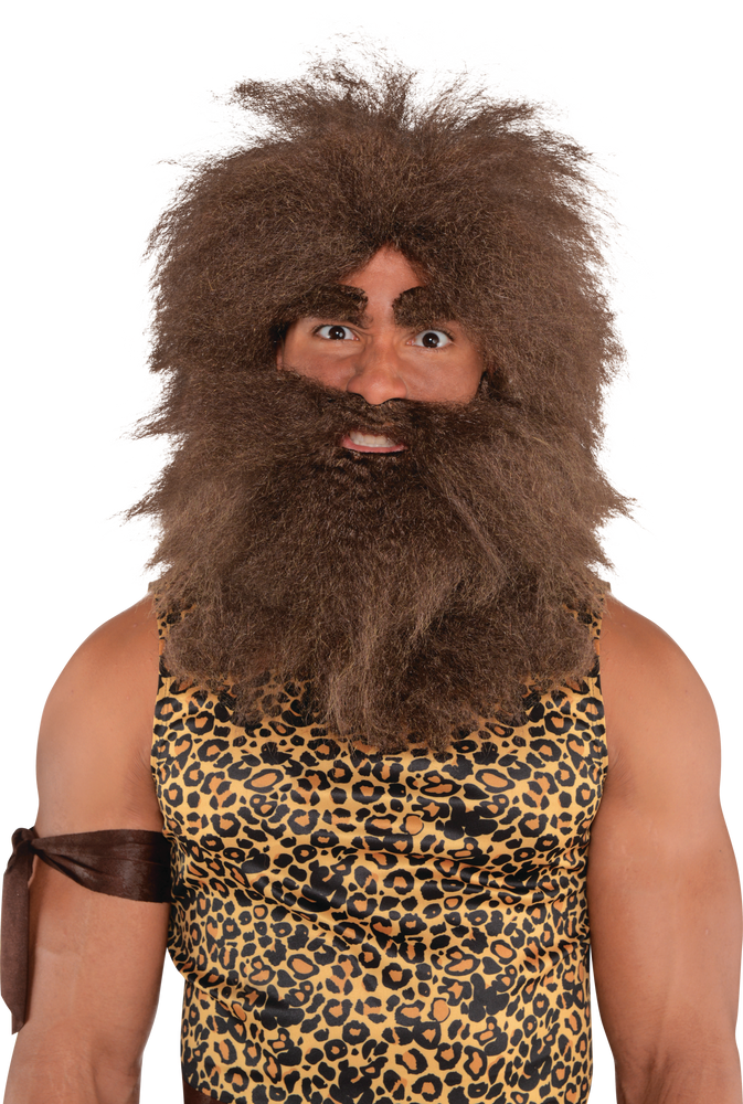 Adult Hairy Caveman Costume Accessory Kit | Party City
