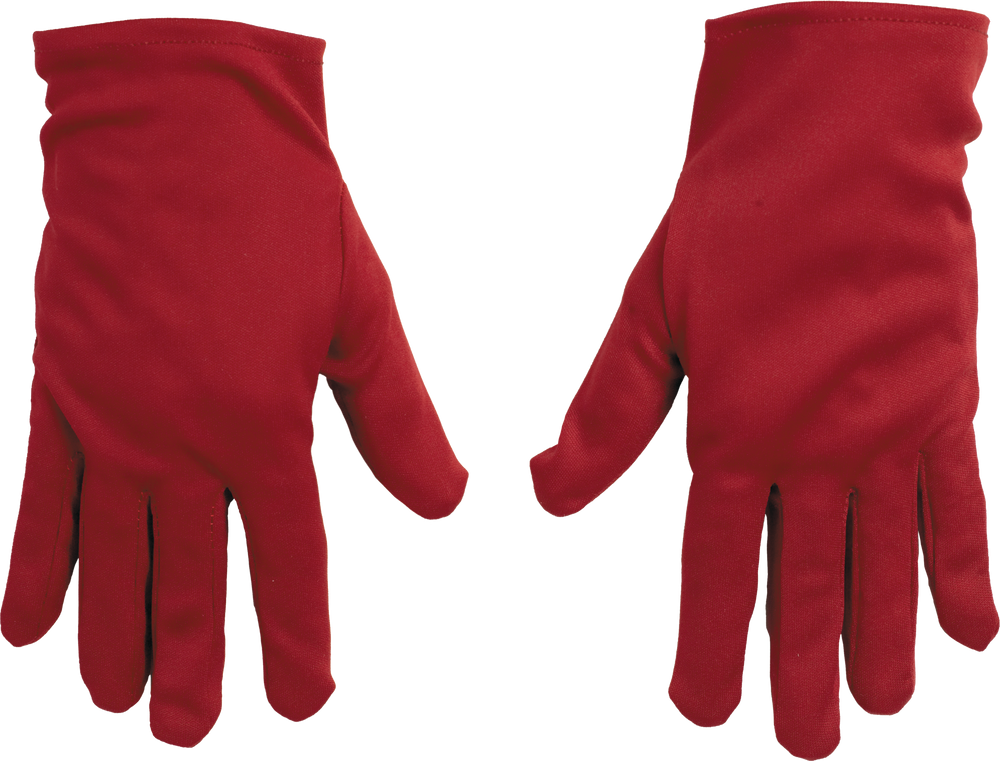 Adult Short Gloves, Assorted Colours, One Size, Wearable Costume ...