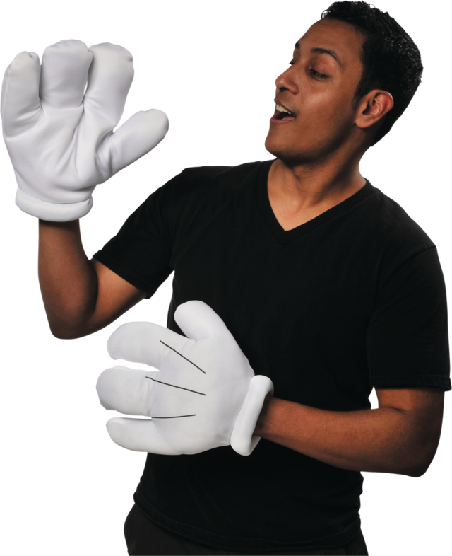 Giant Cartoon Hands | Party City