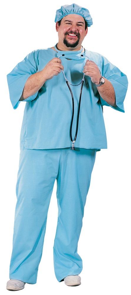 Adult OR Doctor Halloween Costume, Plus Size (48-52) | Party City