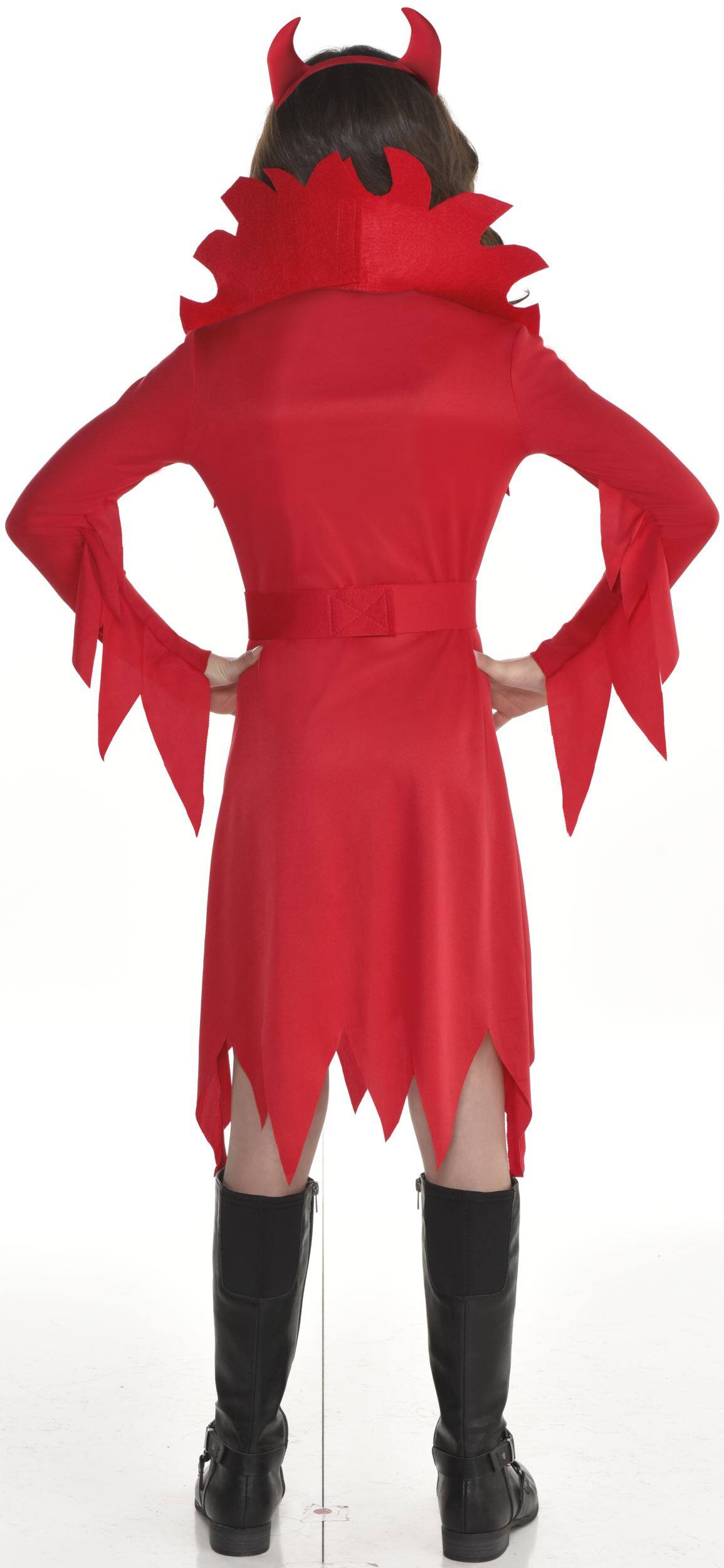 Toddler & Kids' Devil Red Dress with Headband Halloween Costume ...
