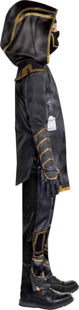 Kids' Disney Marvel Hawkeye Ronin Black Jumpsuit with Hood/Gloves/Mask ...