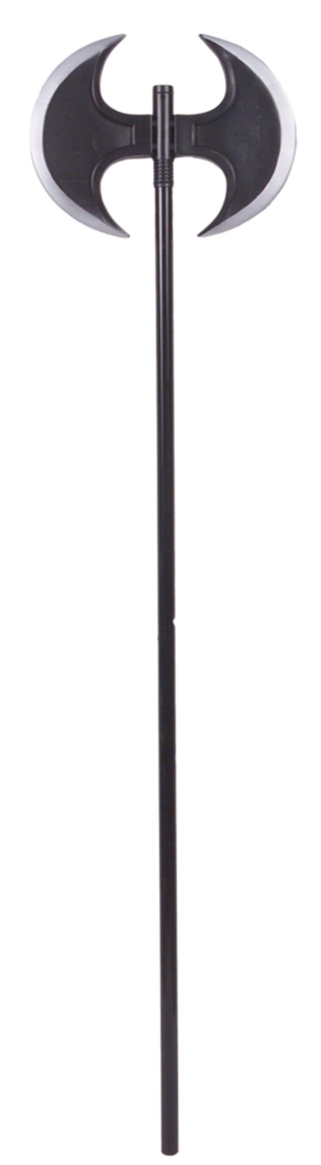 Double-Bladed Executioner Axe Weapon, Black, 48-in, Wearable Costume Prop for Halloween | Party City