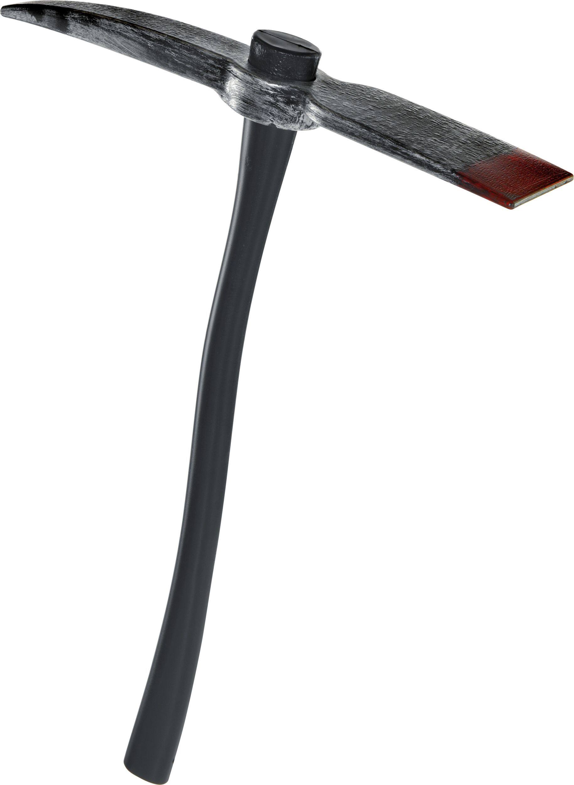 Pickaxe Weapon, Black/Silver, 23-in, Wearable Costume Prop for ...