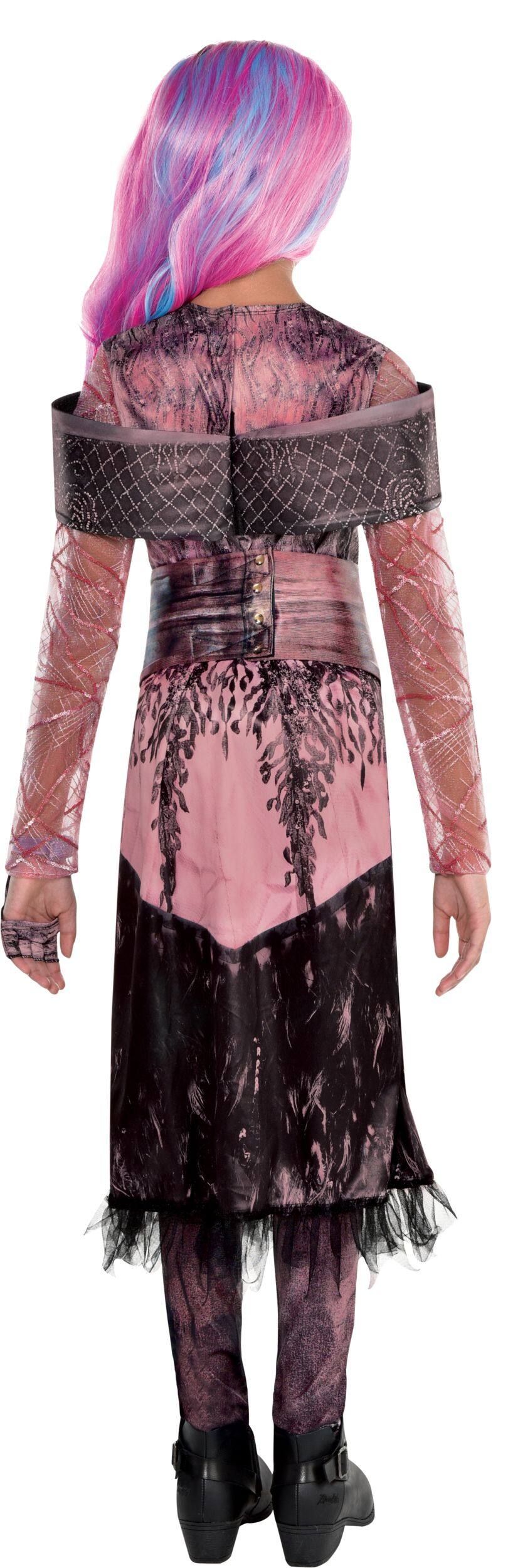 Kids' Disney Descendants Audrey Pink/Black Dress Halloween Costume ...