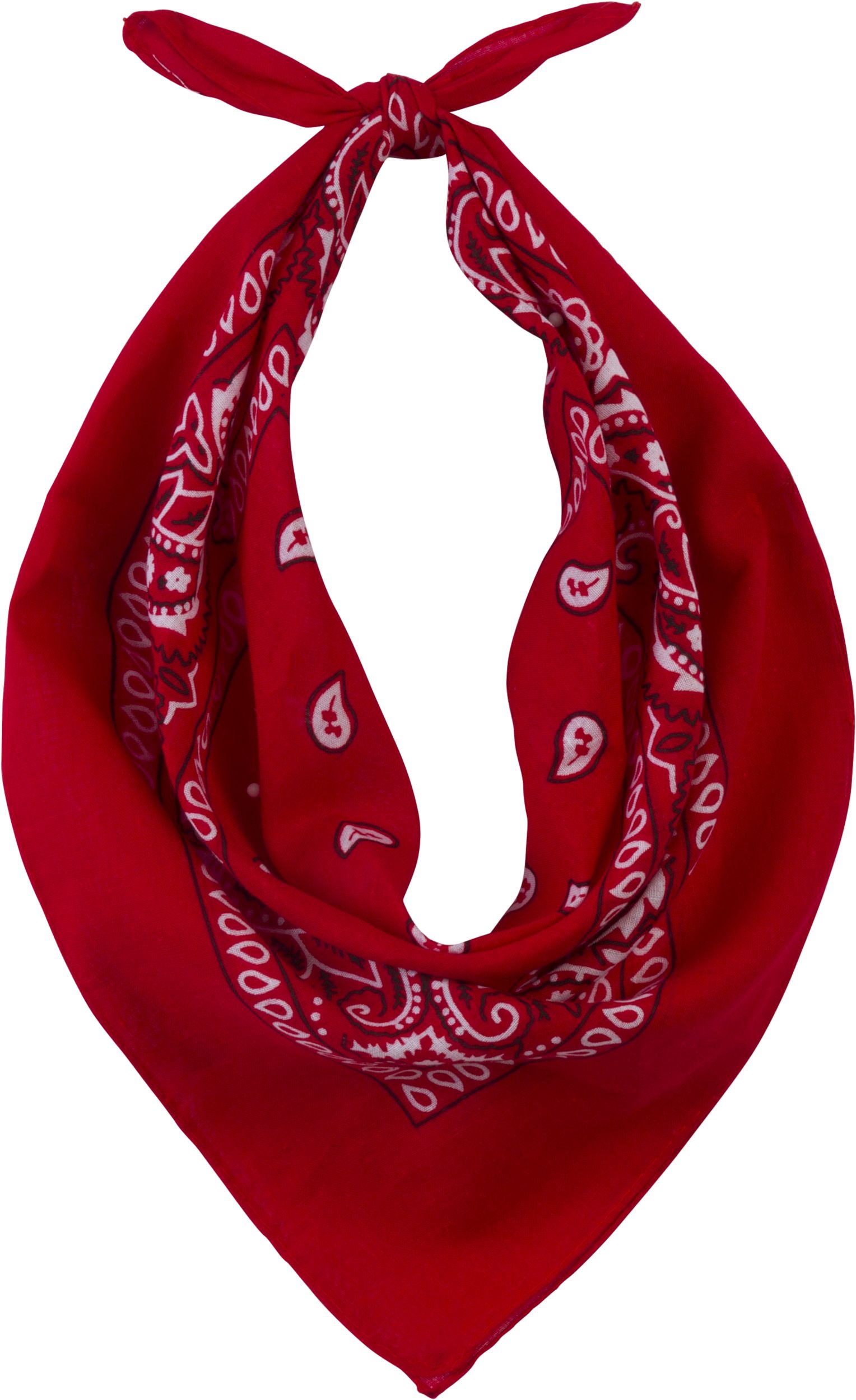 Western Cowboy Bandana, Red, One Size, Wearable Costume Accessory for ...