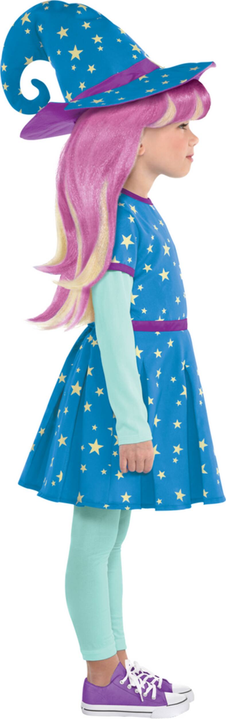 Kids Super Monsters Katya Bue Dress With Tights Hat Glow In The Dark