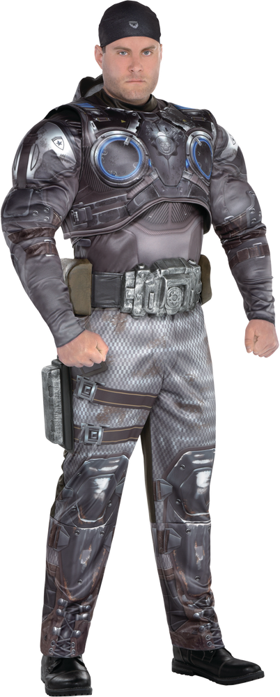 Costume Gears of Wars Marcus Fenix, hommes, combinaison rembourrée ...