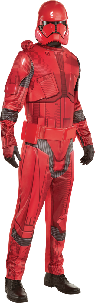 Men's Disney Star Wars The Rise of Skywalker Sith Trooper Red Padded ...