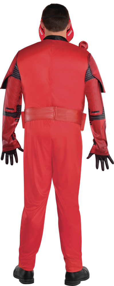 Men's Disney Star Wars The Rise of Skywalker Sith Trooper Red Padded ...