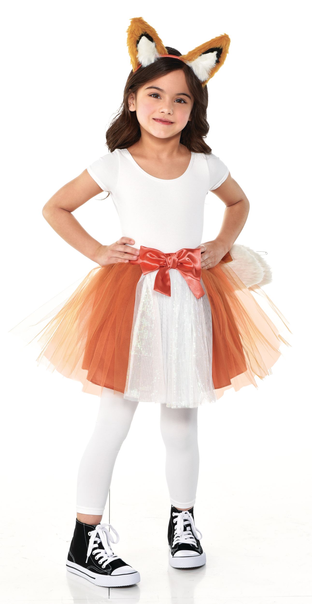Kids' Once Upon A Tutu Fox Halloween Costume Accessory Kit | Party City