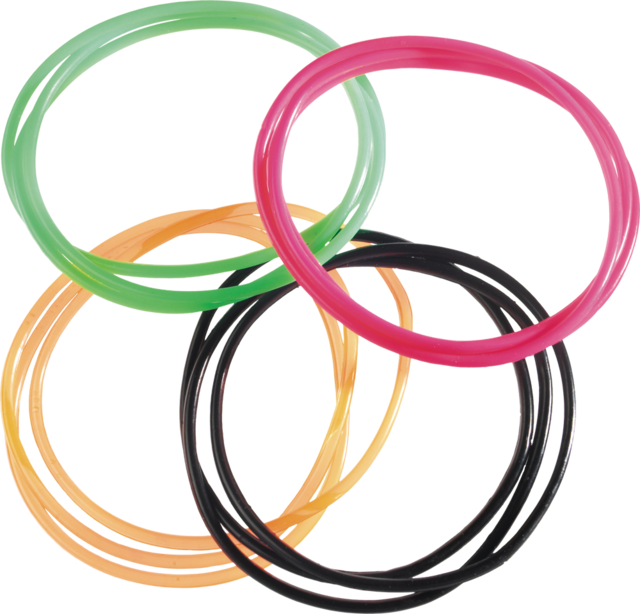 80s Jelly Bracelets, 12-pk | Party City