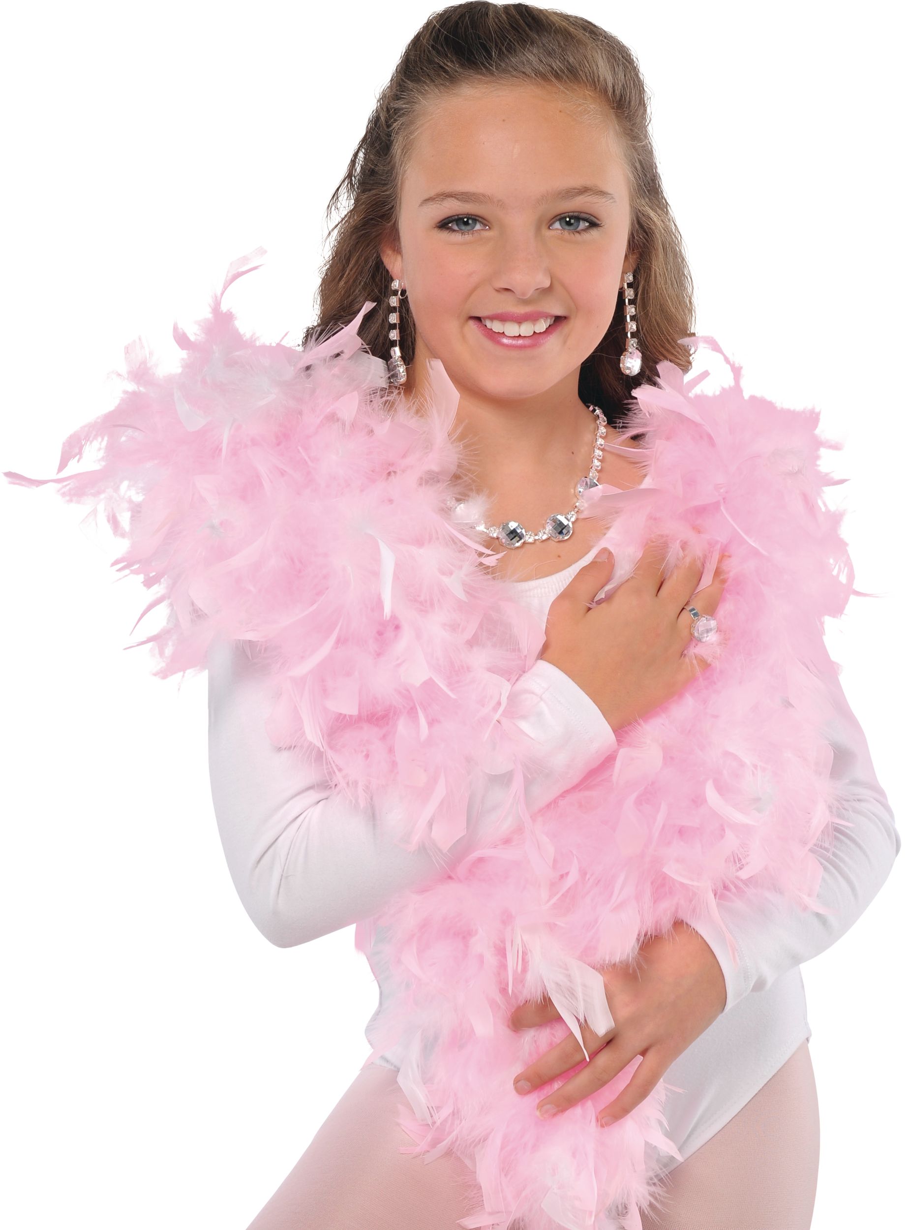 Princess Party Boa, Pink, 54-in | Party City