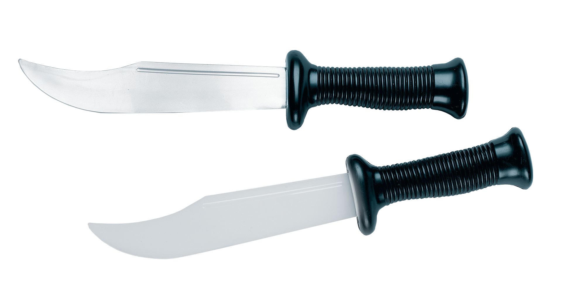 Chrome Knife Horror Weapon, Silver/Black, 13-in, Wearable Costume Prop ...