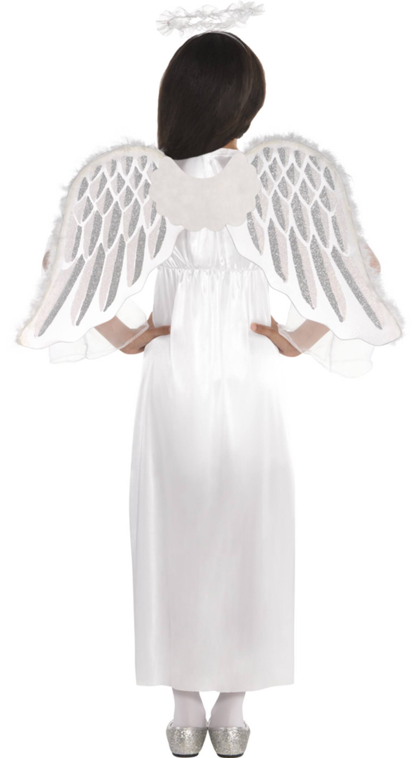 Kids' Angel White Dress with Halo Headband Halloween Costume, Assorted ...