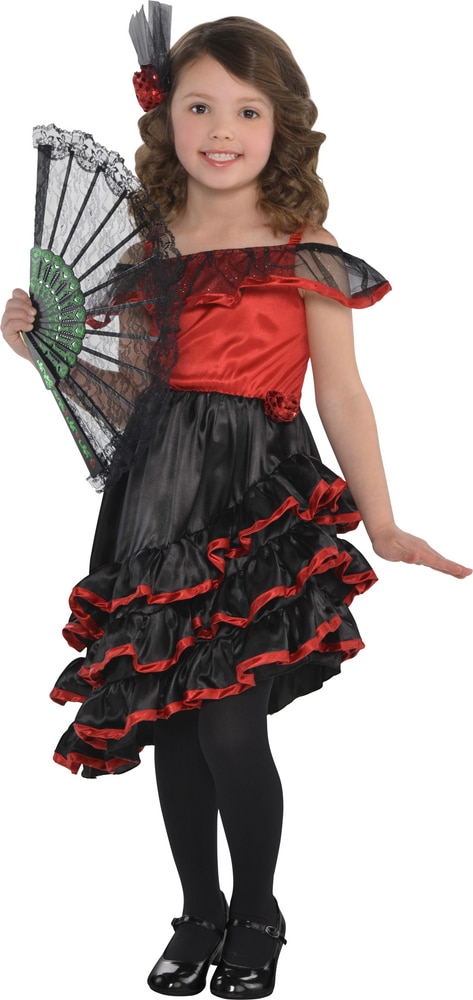 Girls Spanish Dancer Costume | Party City