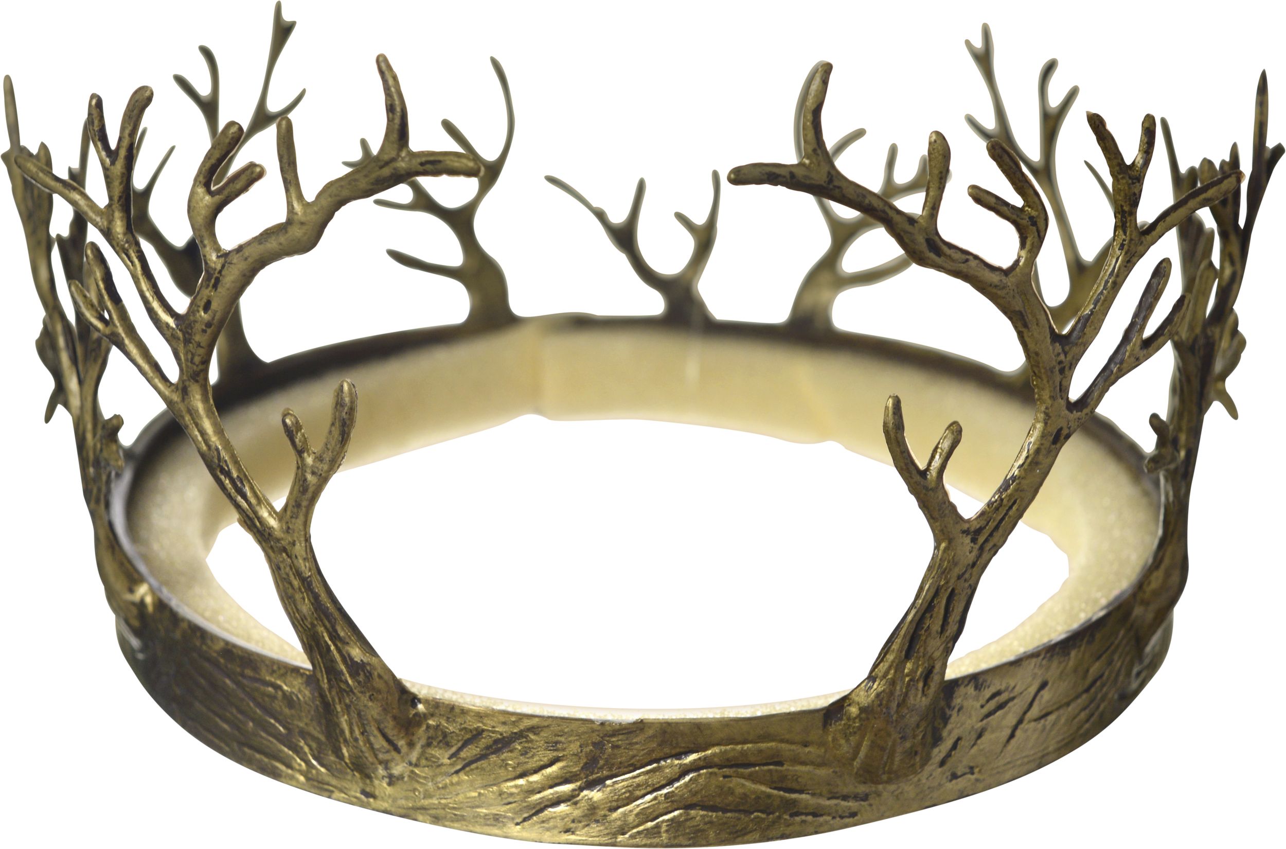 Forest Fantasy Crown Branches, Gold, One Size, Wearable Costume ...