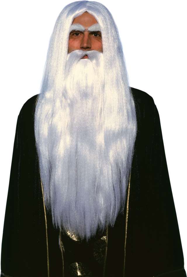 Merlin Halloween Costume Wig & Beard | Party City